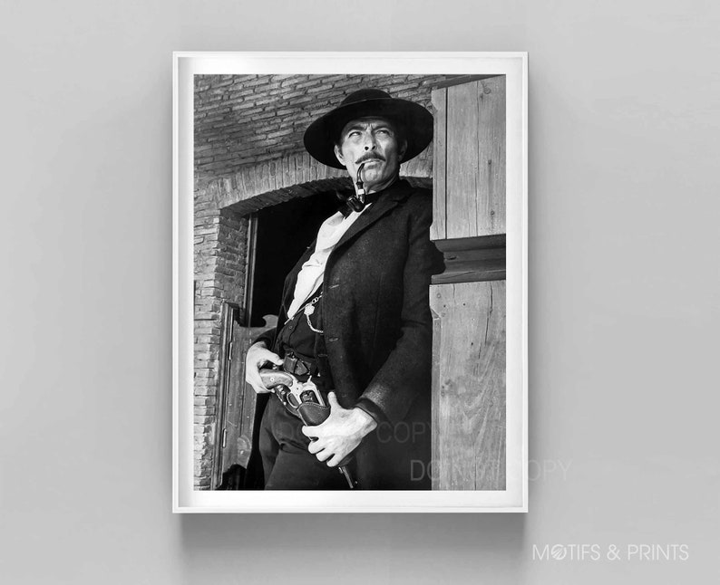 Lee Van Cleef Print the Good the Bad and the Ugly 1966 - Etsy