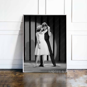 Dirty Dancing Movie Print | Patrick Swayze and Jennifer Grey Final ...