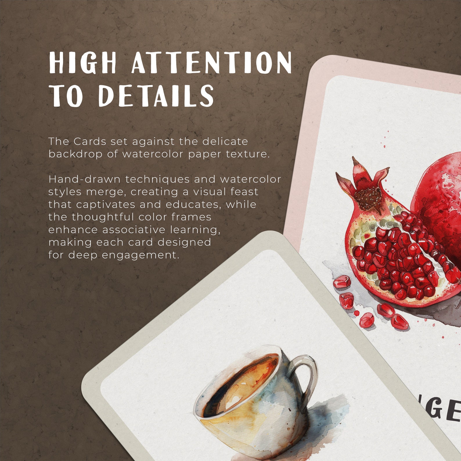 Montessori Tastes Flash Cards - Printable Educational Cards for Kids ...