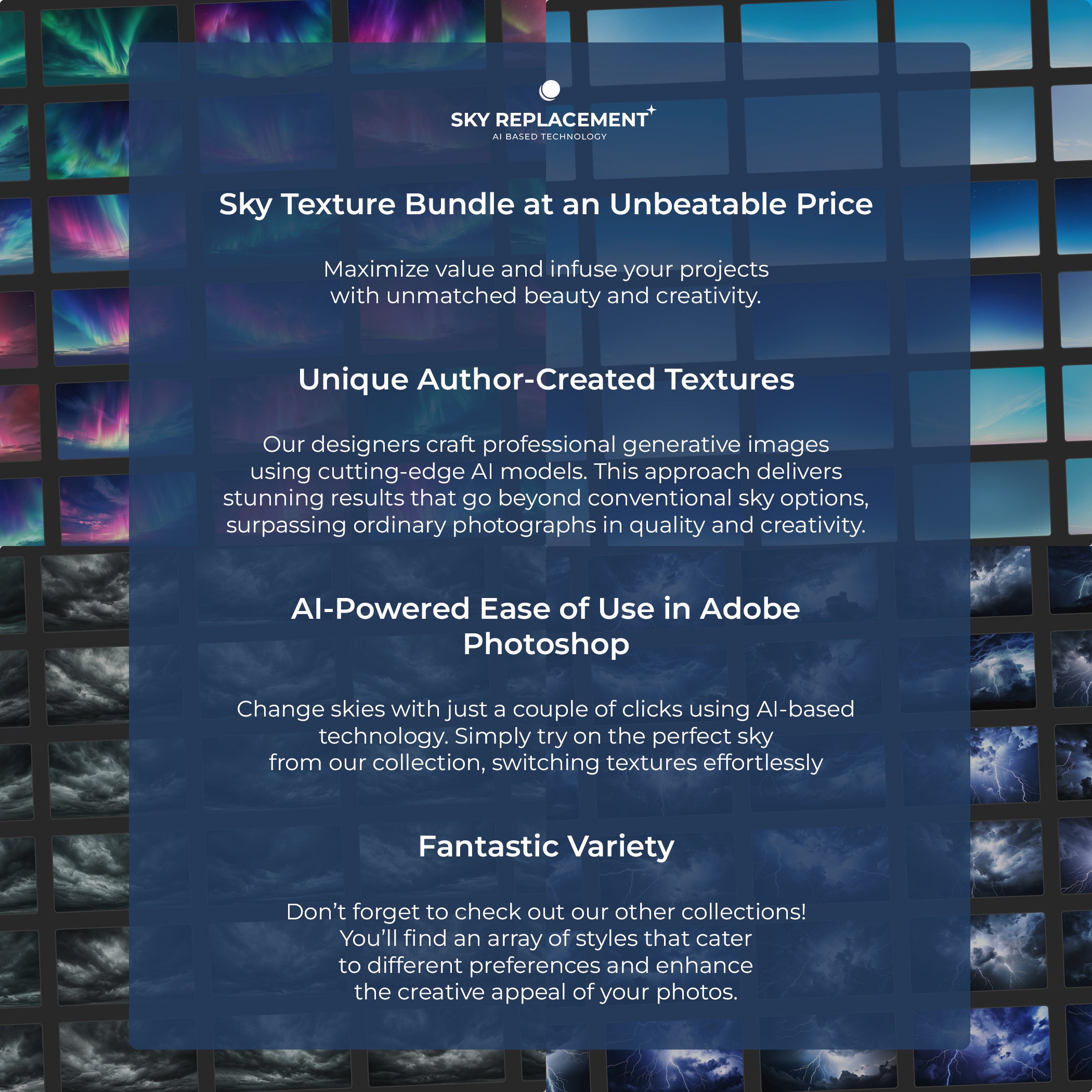 Sky Replacement: Weather Sky Replacement Bundle High-resolution Skies ...