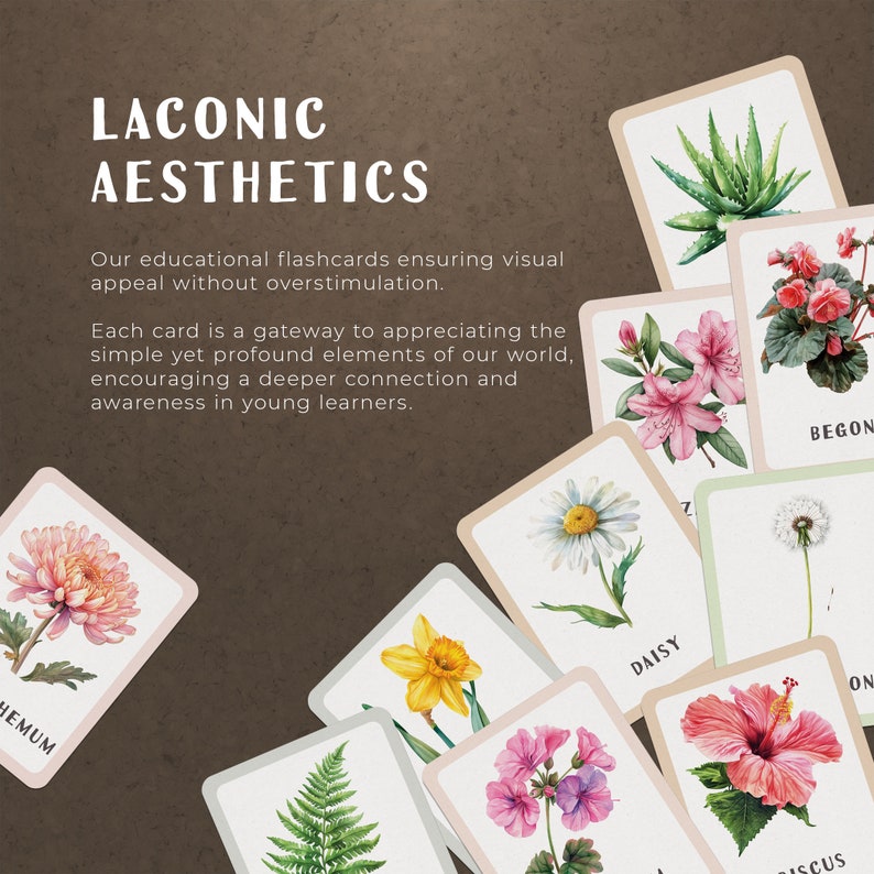 Montessori Garden Plants Flashcards Educational Printable for Kids ...