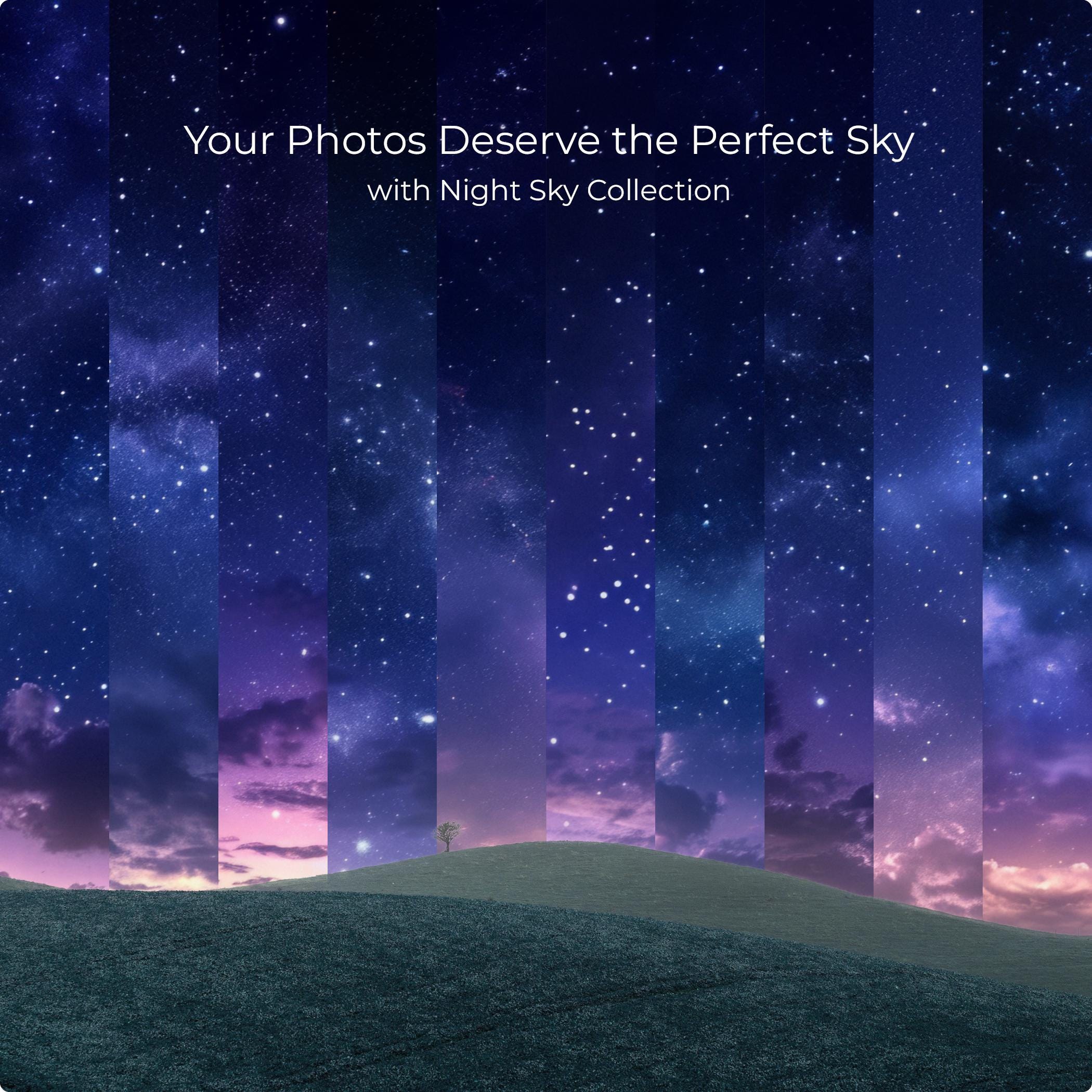 Night Sky Overlays High-resolution Starry Sky Textures for Magical ...