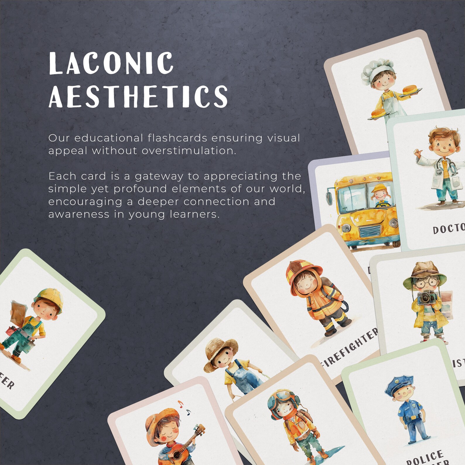 Montessori Common Occupations Flashcards - Printable Educational ...