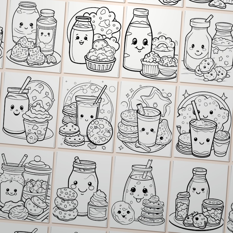 Cartoonic Coloring Pages Bundle - Creative and Printable Art for Kids ...
