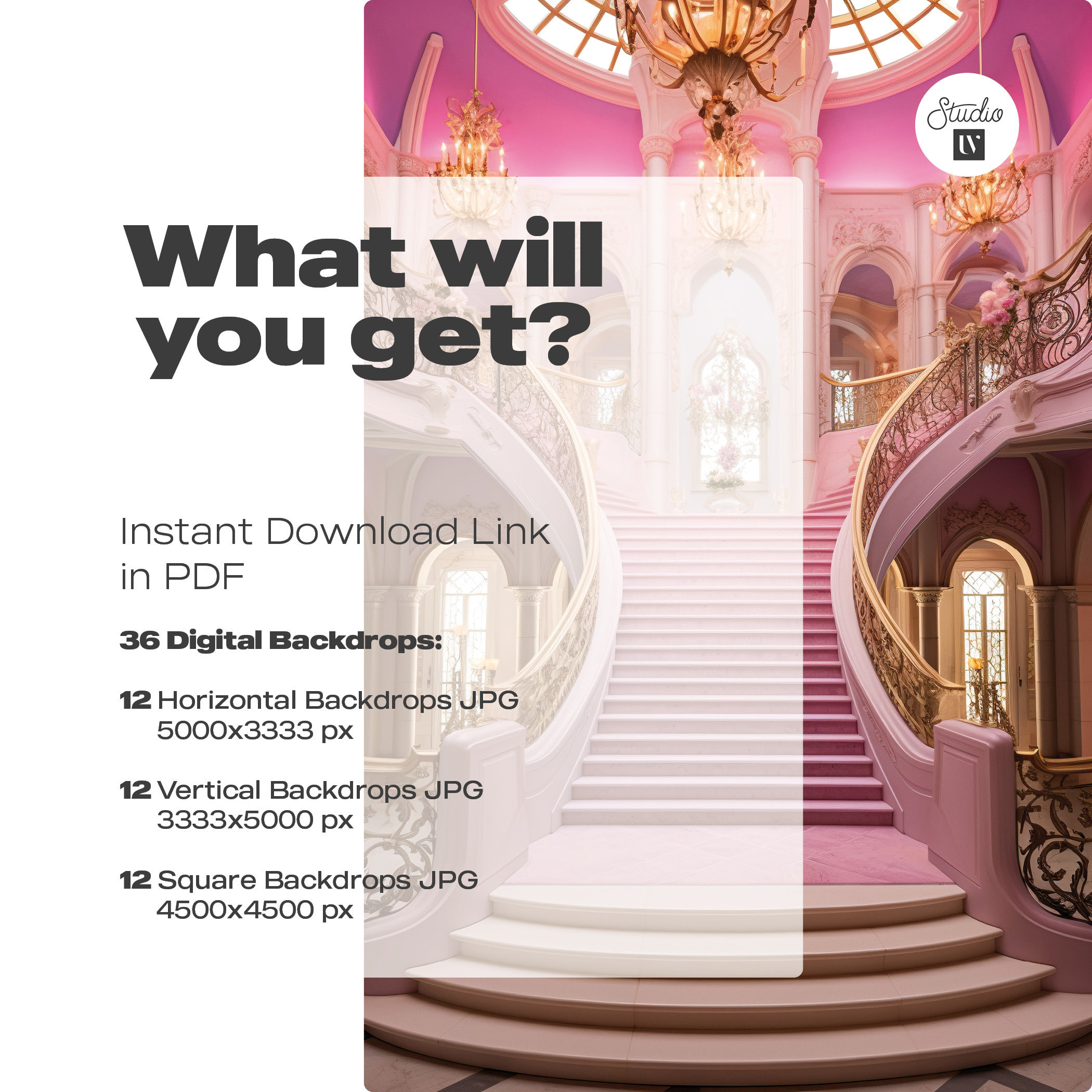 Barbies Dream Castle Digital Backdrops - Stunning Photo Backdrops ...