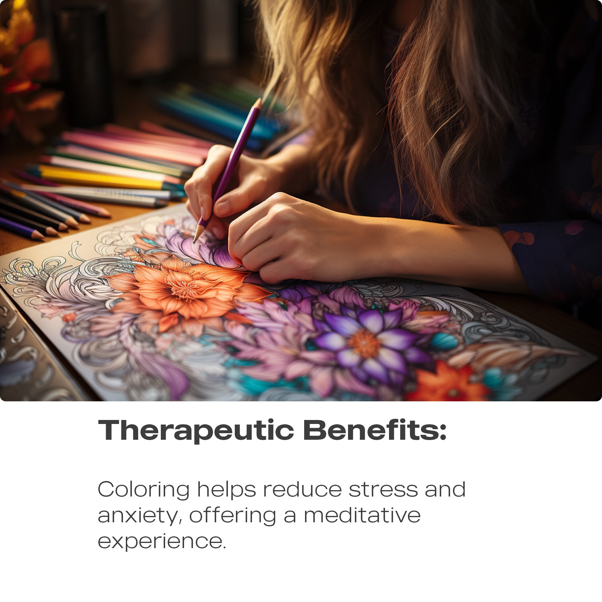 Mindful Stress Relief Coloring Pages, Mindful Patterns, Calming Designs ...