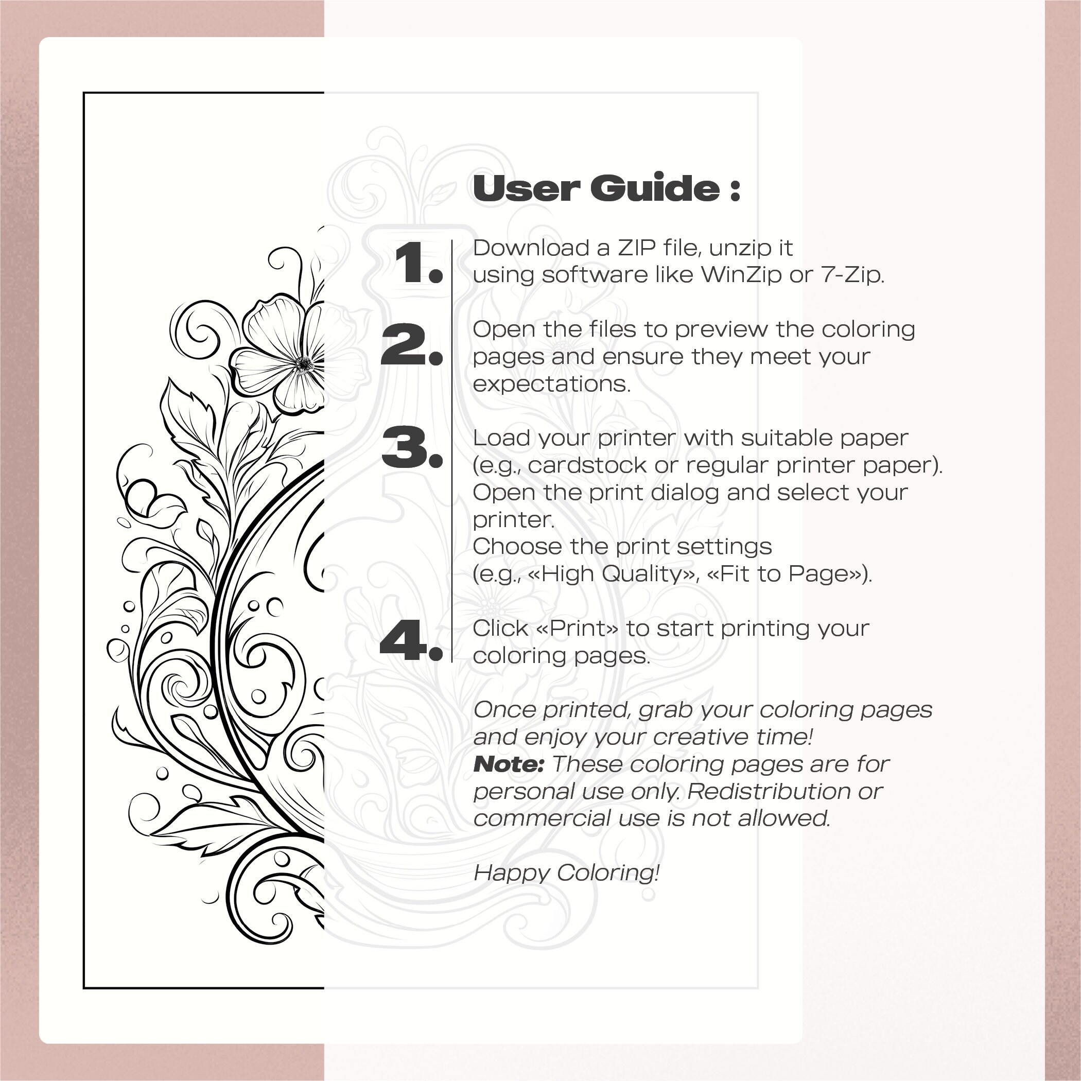 Mystical Magic Potion Coloring Pages, Magic Elixir, Alchemy Art, Spell ...