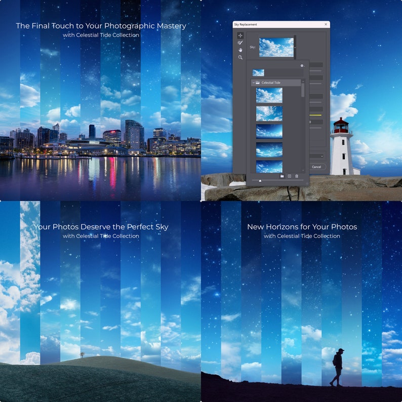 Fantasy Sky Replacement Bundle - High-resolution Sky Overlays for ...