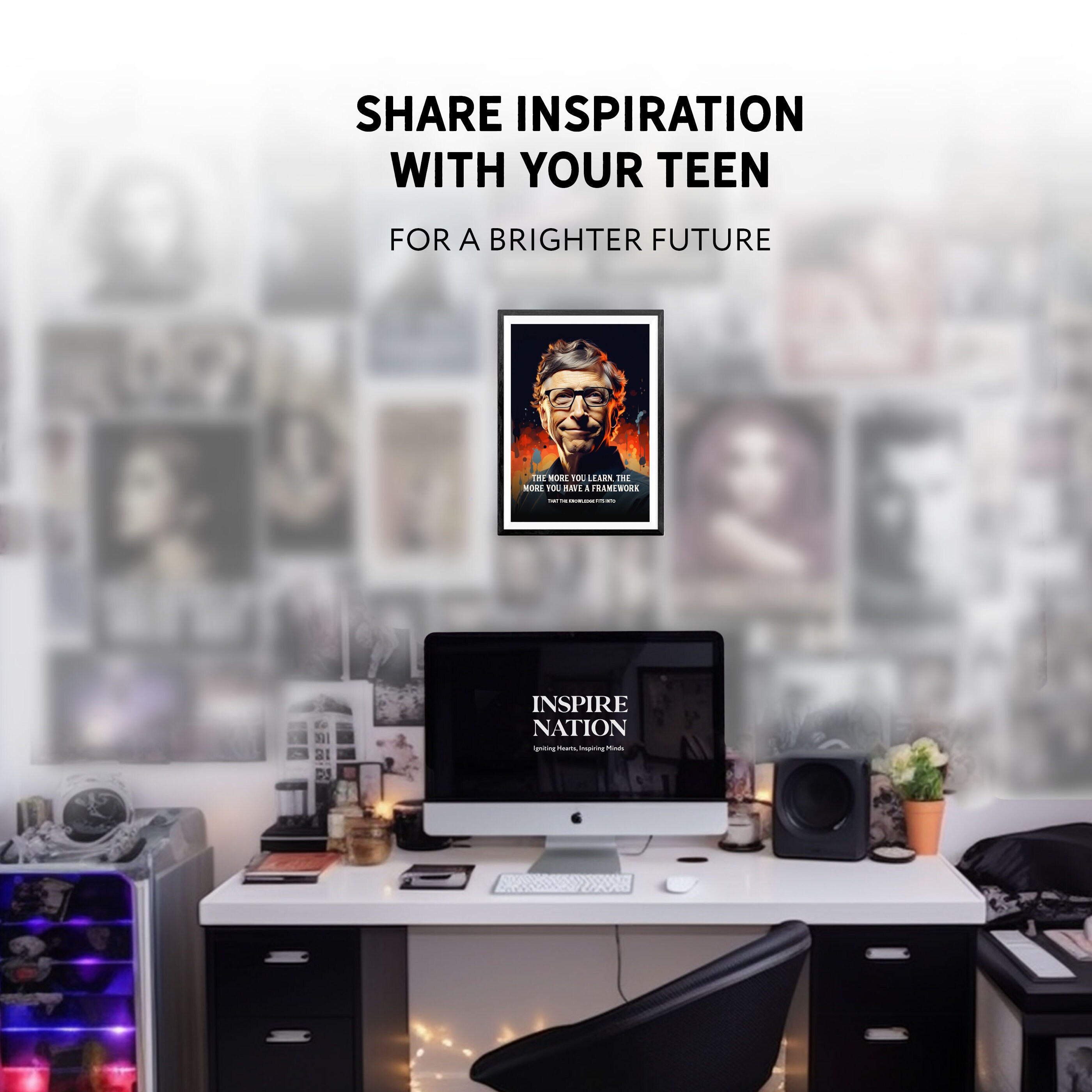 Bill Gates Poster Quotes Poster Poster Office Quote - Etsy