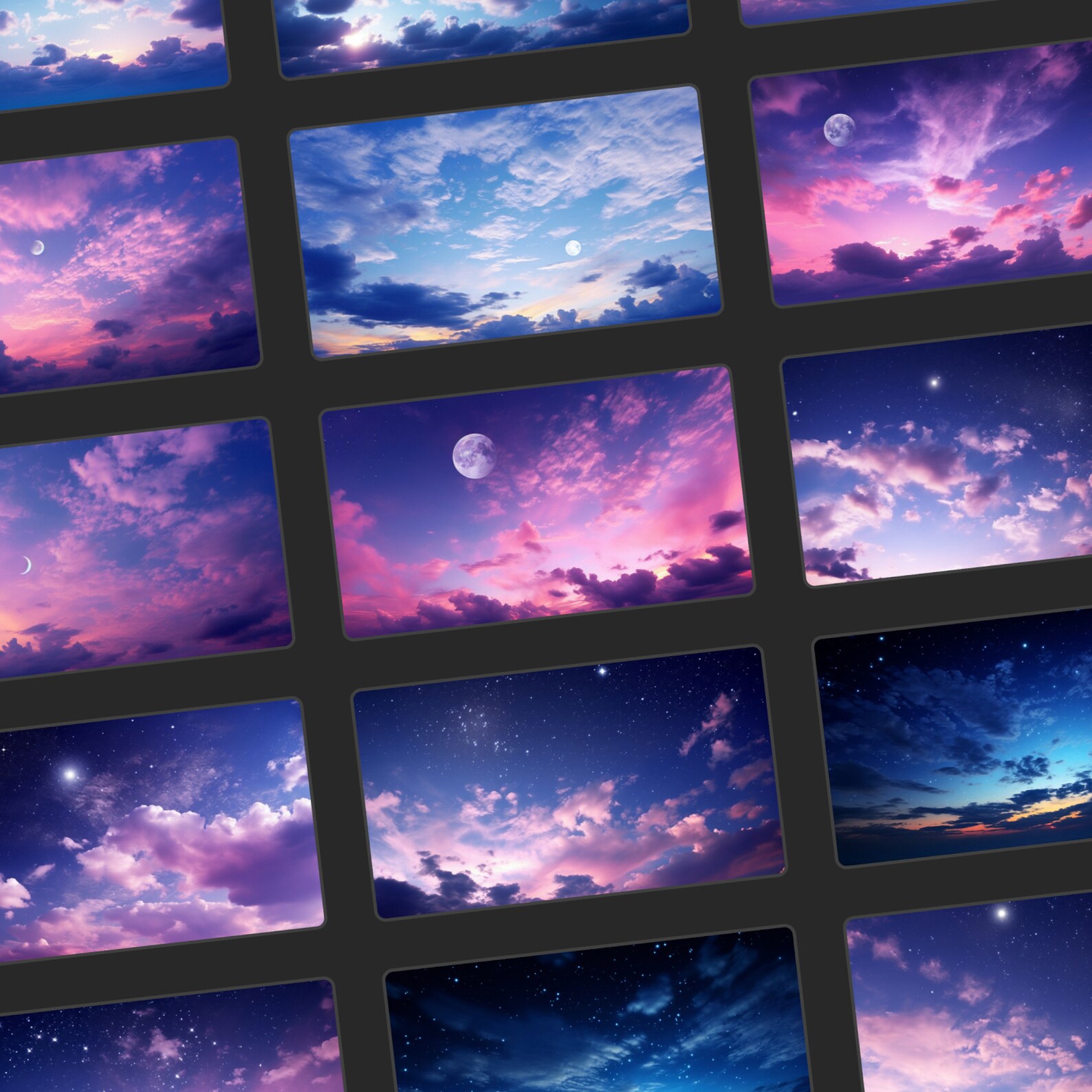 Fantasy Sky Replacement Bundle - High-resolution Sky Overlays for ...