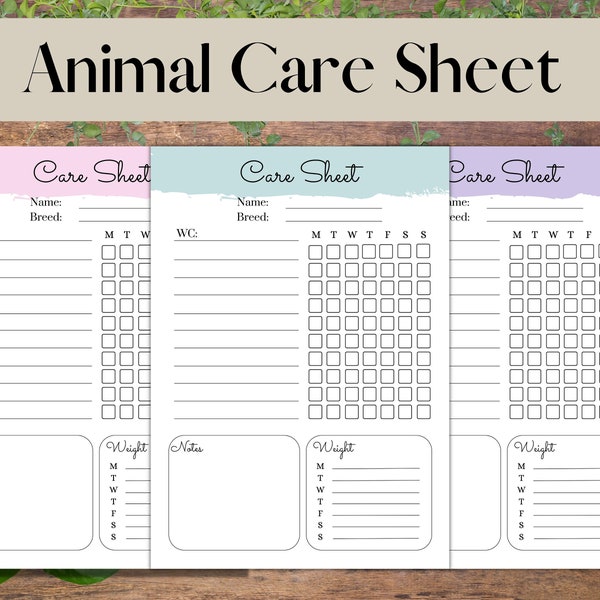 Reptile Info Cards - Etsy Australia