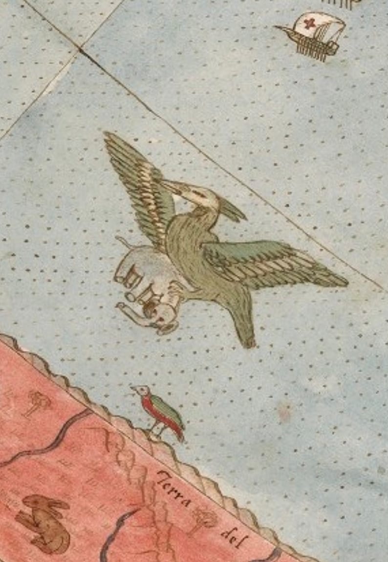 HD Urbano Monte World Map 1587 Flat Earth Map - Museum Quality - Etsy