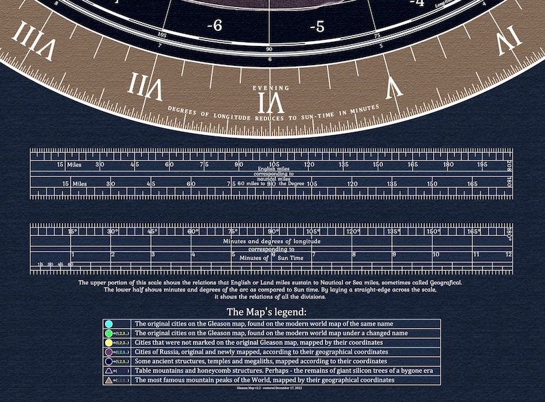 HD Remastered Gleason's New Standard Map of the World 2023 - Etsy UK