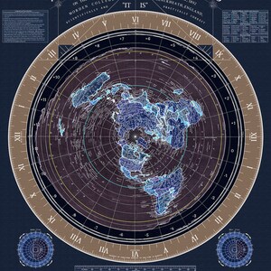30+ HD ALL Flat Earth Maps in Store New Maps Added Monthly FREE ...