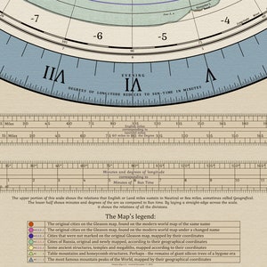HD Remastered Gleason's New Standard Map of the World 2025 - Flat Earth ...