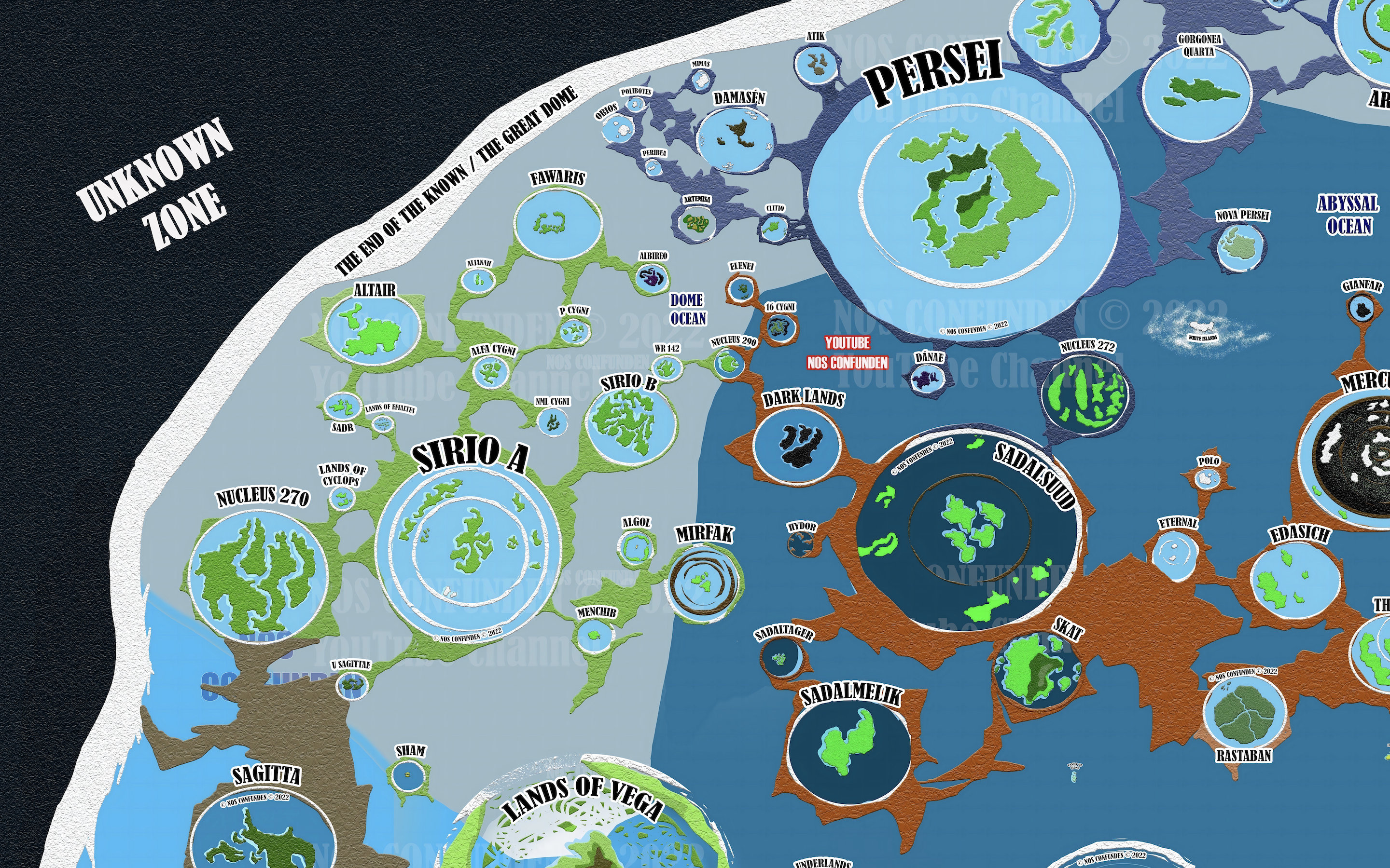 Terra-infinita Flat Earth Extra Territory HD Premium - Etsy