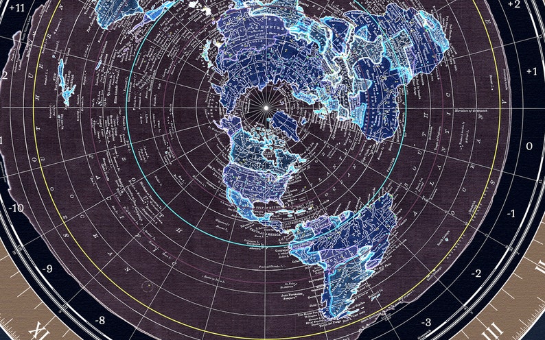 Nuevo mapa estándar del mundo 2023 de Gleason remasterizado en - Etsy México