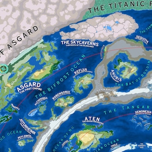 The World Beyond the Ice Wall Satellite HD Acrylic Art | Flat Earth Map ...