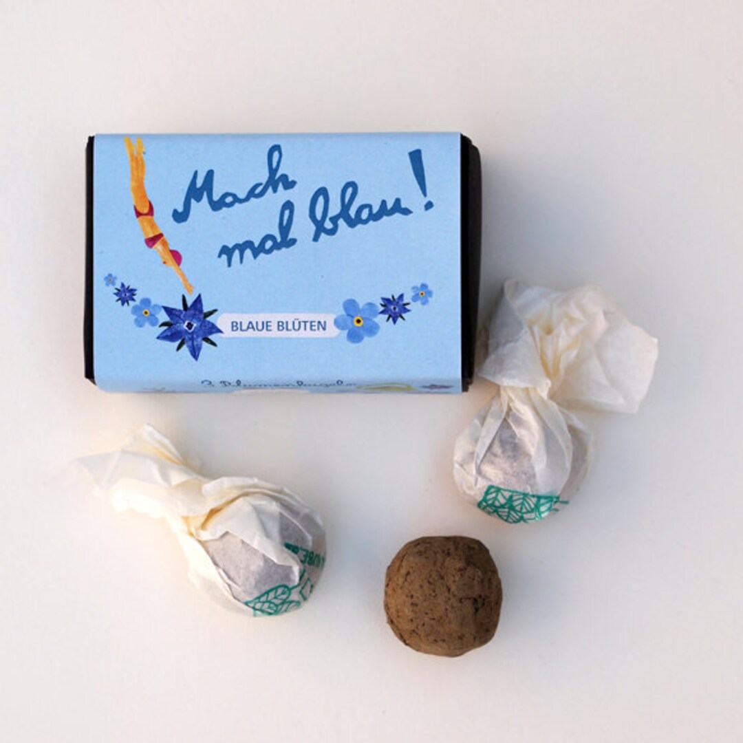 Make It Blue , Seed Ball, Seed Bomb, Flower Balls, Studio Arbor, Gift ...