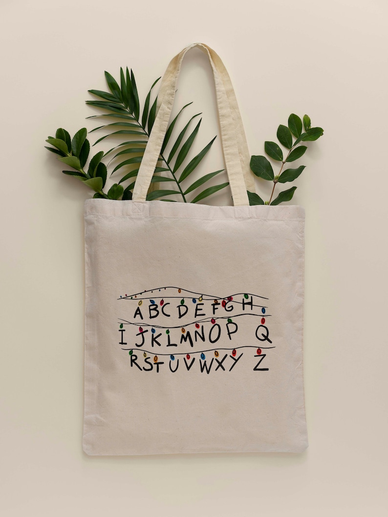 ABC Stranger Things Wall Painted Scene hand Made Design for - Etsy