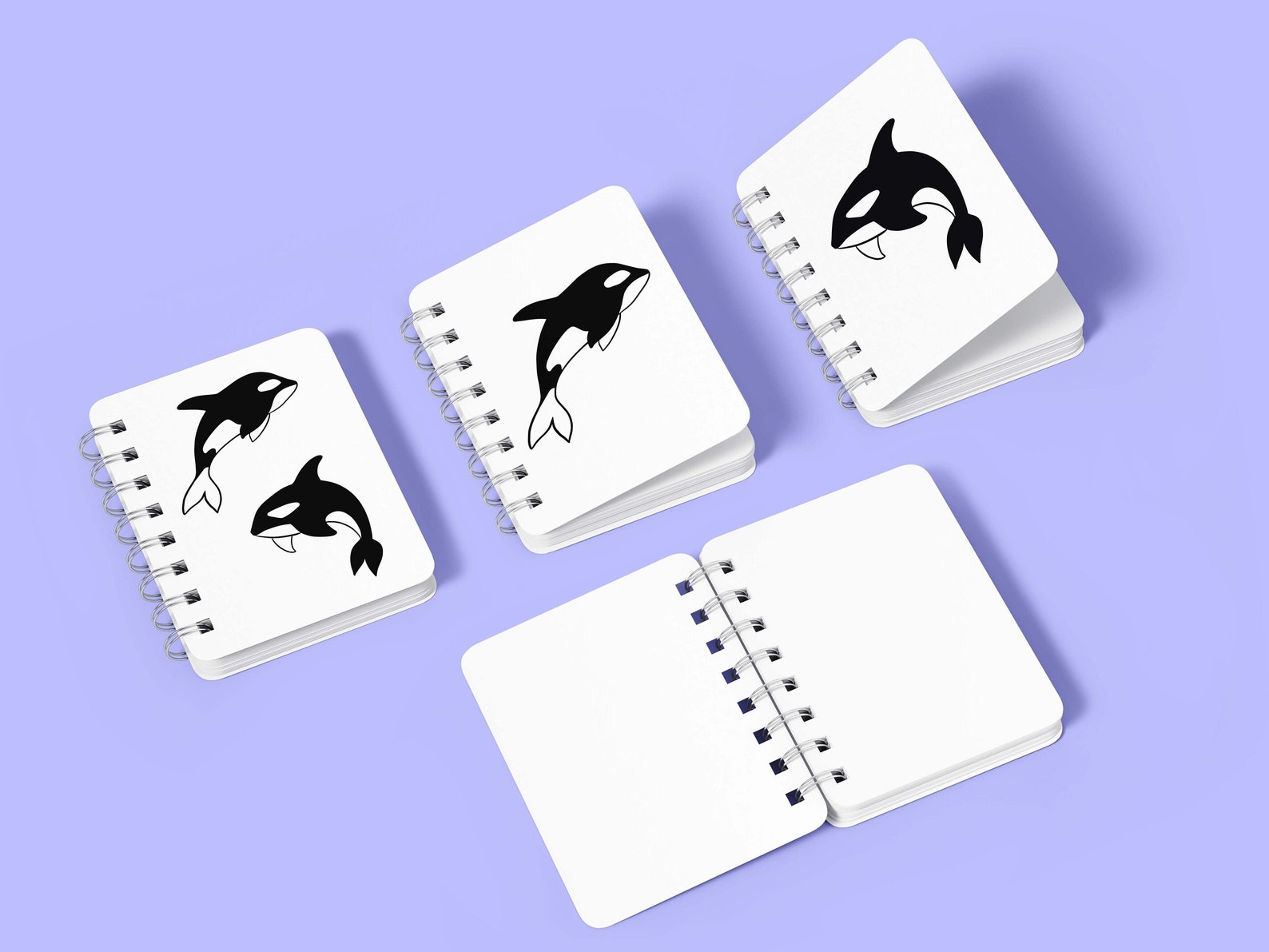 Killer Whale Orca Clipart Unique Hand Made Design for Crafting DIY Cut ...