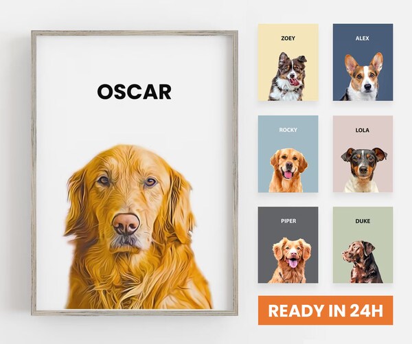 Pet Memory Photo Collage DIGITAL PRINTED Keepsake - Etsy