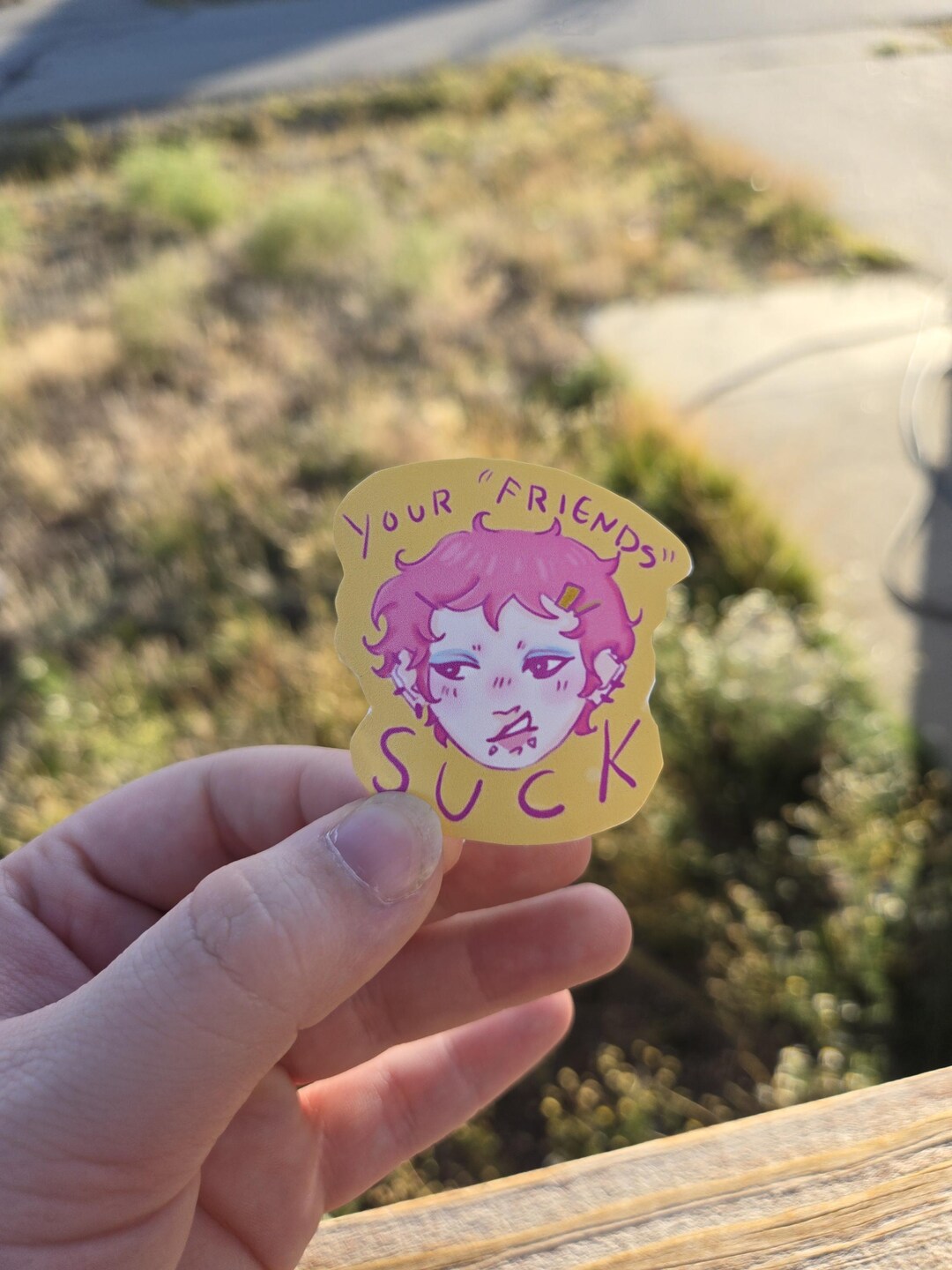 Your Friends Suck Sticker - Etsy