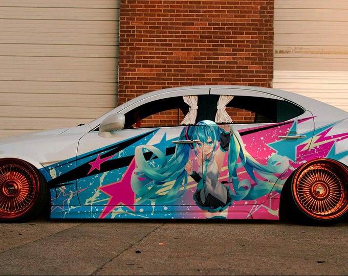 Baki Car Design, Dragon Ball, Car Livery, Cast Vinyl Wrap, Universal ...