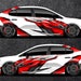 Lightning Car Side Wrap: Full Color Vinyl Racing Livery - Etsy
