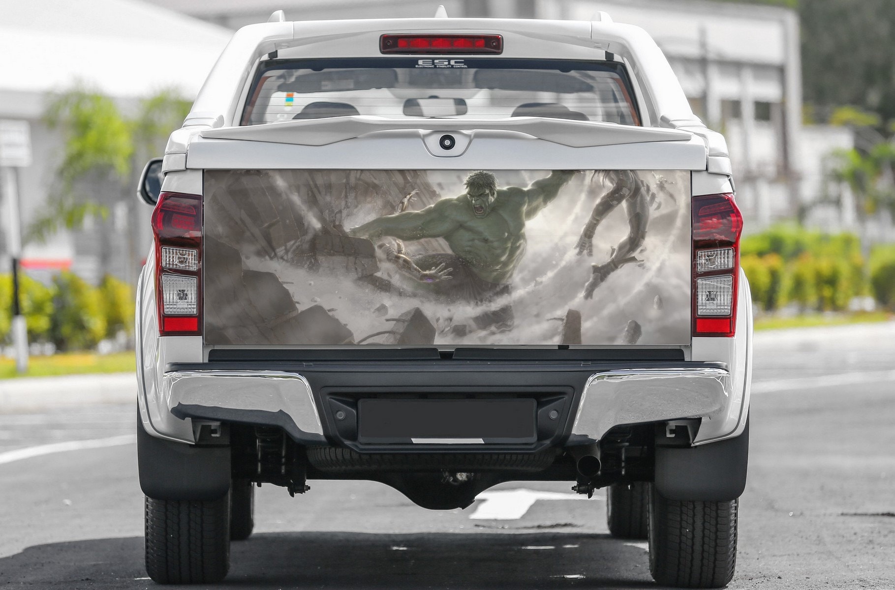 Tailgate Vinyl Wrap Full Color Graphics Decal Hulk Trunk Sticker - Etsy