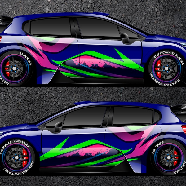 Any Custom Car Side Decal - Etsy