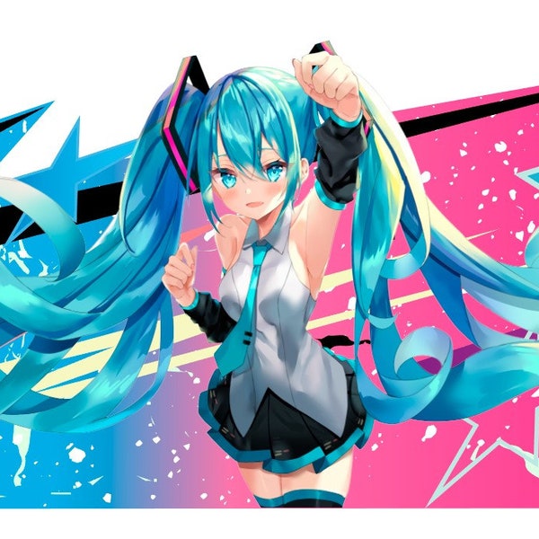 Anime Car Decal Etsy