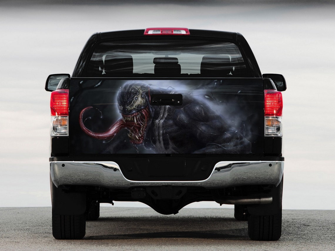 Tailgate Vinyl Wrap Full Color Graphics Decal Venom Trunk - Etsy