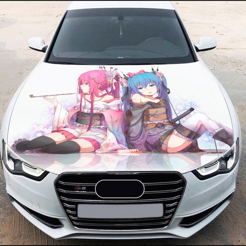 Anime Car Decal - Etsy