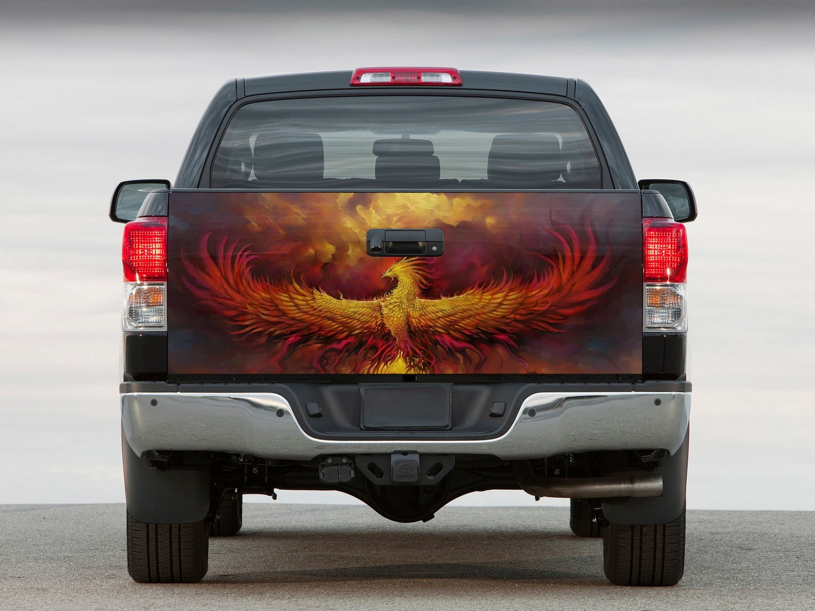 Tailgate Vinyl Wrap Full Color Graphics Decal Phoenix Trunk - Etsy