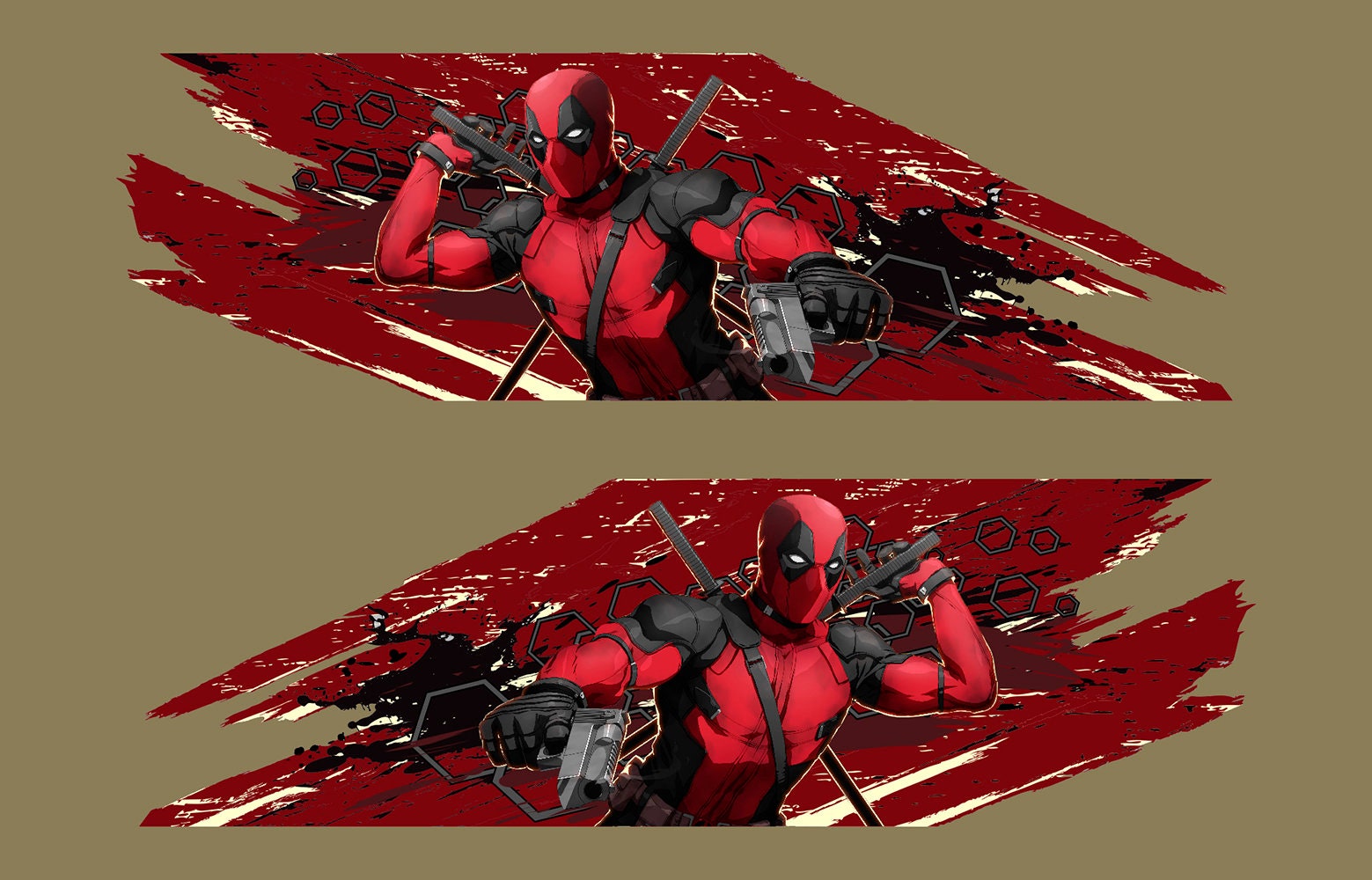 Deadpool Car Side Wrap Full Color Graphics Vinyl Livery Decal - Etsy