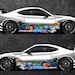 Graffiti Car Side Wrap, Abstract Arrows Vinyl Decal - Etsy