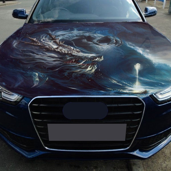 Chinese Dragon Car Decal - Etsy