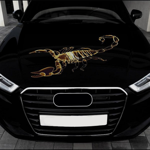 Scorpion Car Decal - Etsy