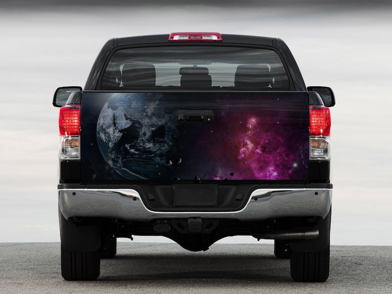 Tailgate Vinyl Wrap Full Color Graphics Decal Space Trunk Sticker - Etsy