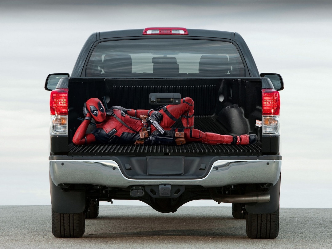Deadpool Tailgate Vinyl Wrap Full Color Graphics Decal Antihero Trunk ...