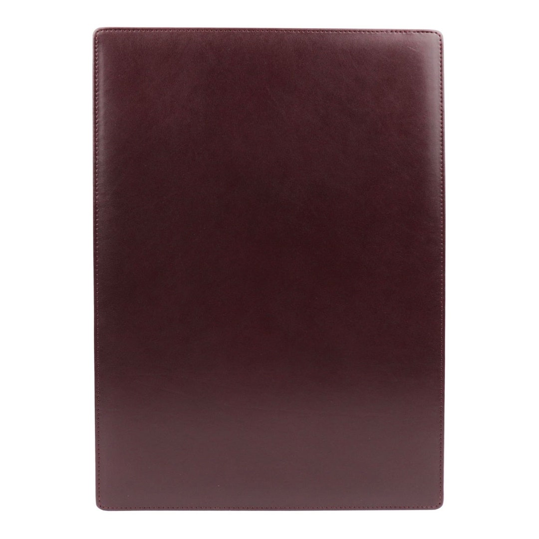 Signature Folder Classic Leather Bordeaux - Etsy