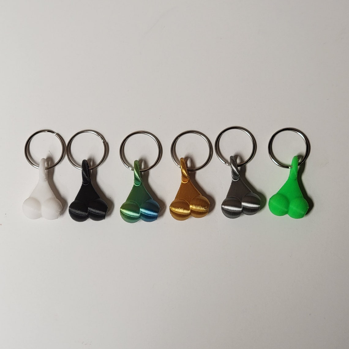 3d Printed Ball Sac Key Chains - Etsy