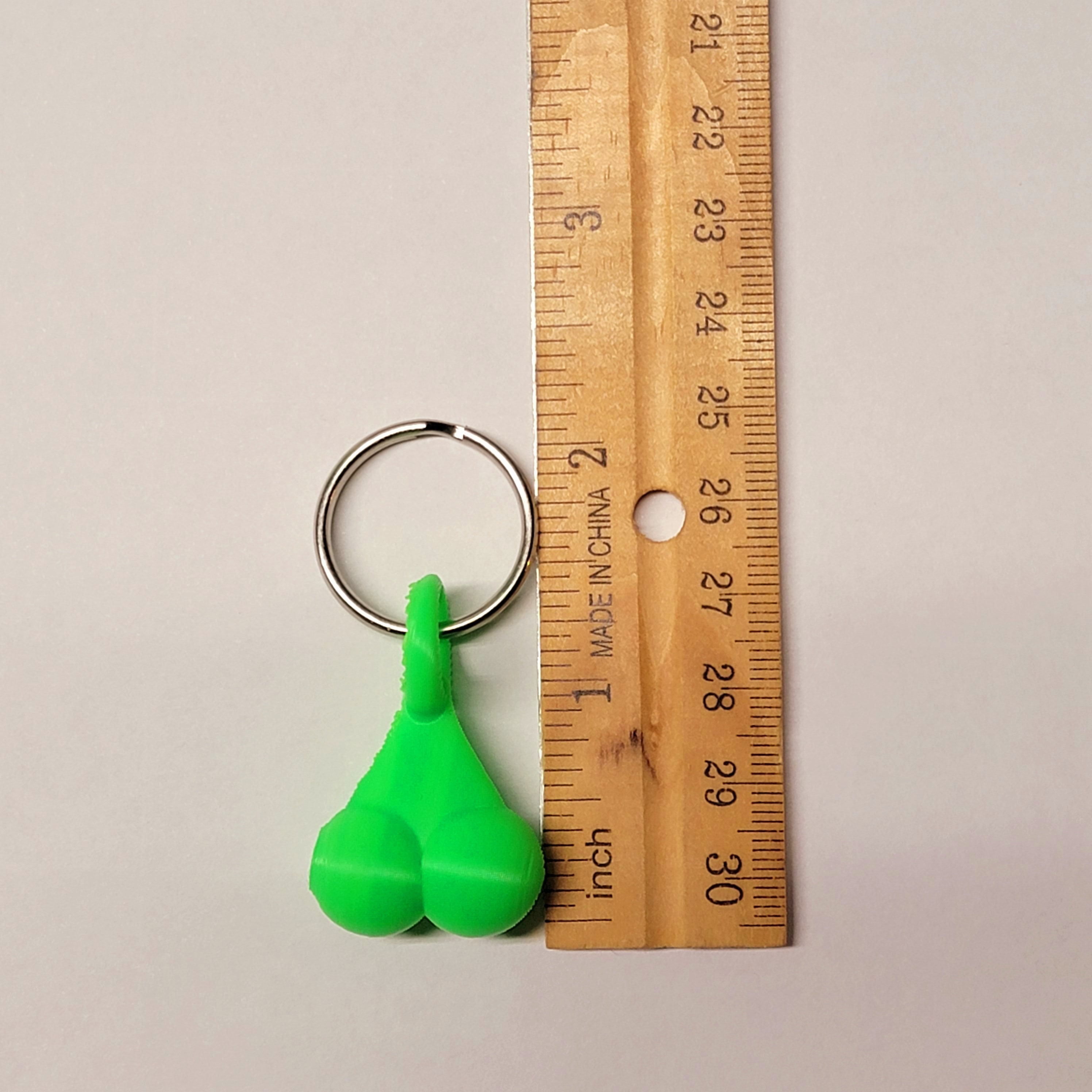 3d Printed Ball Sac Key Chains - Etsy