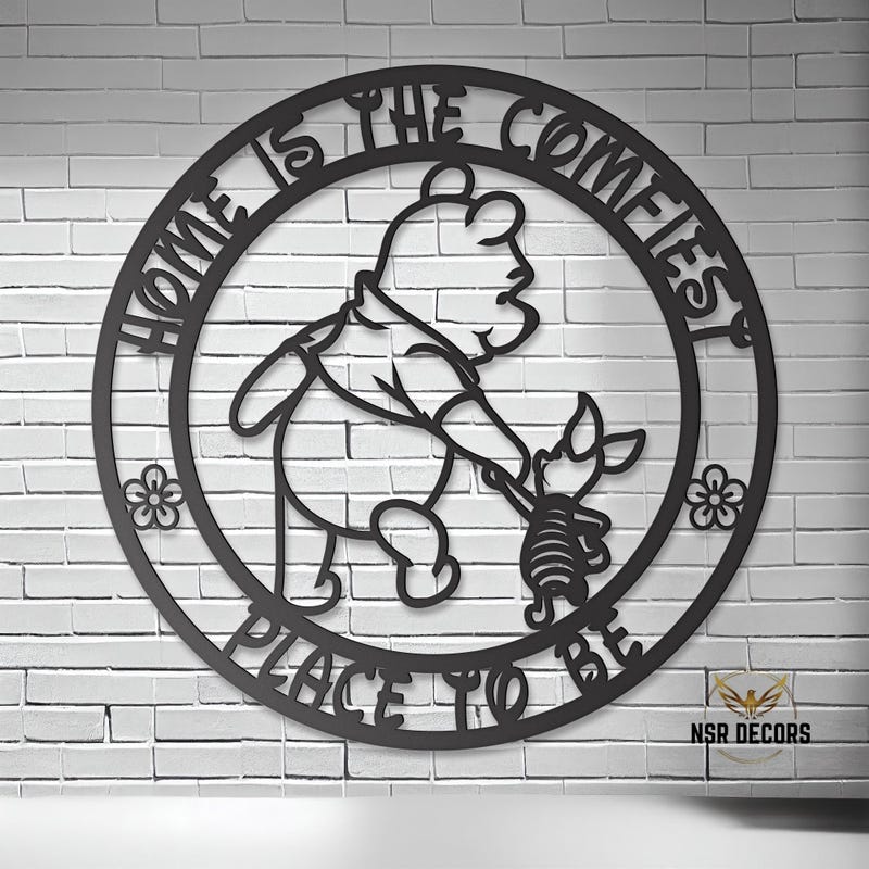 Winnie the Pooh Sign - Etsy