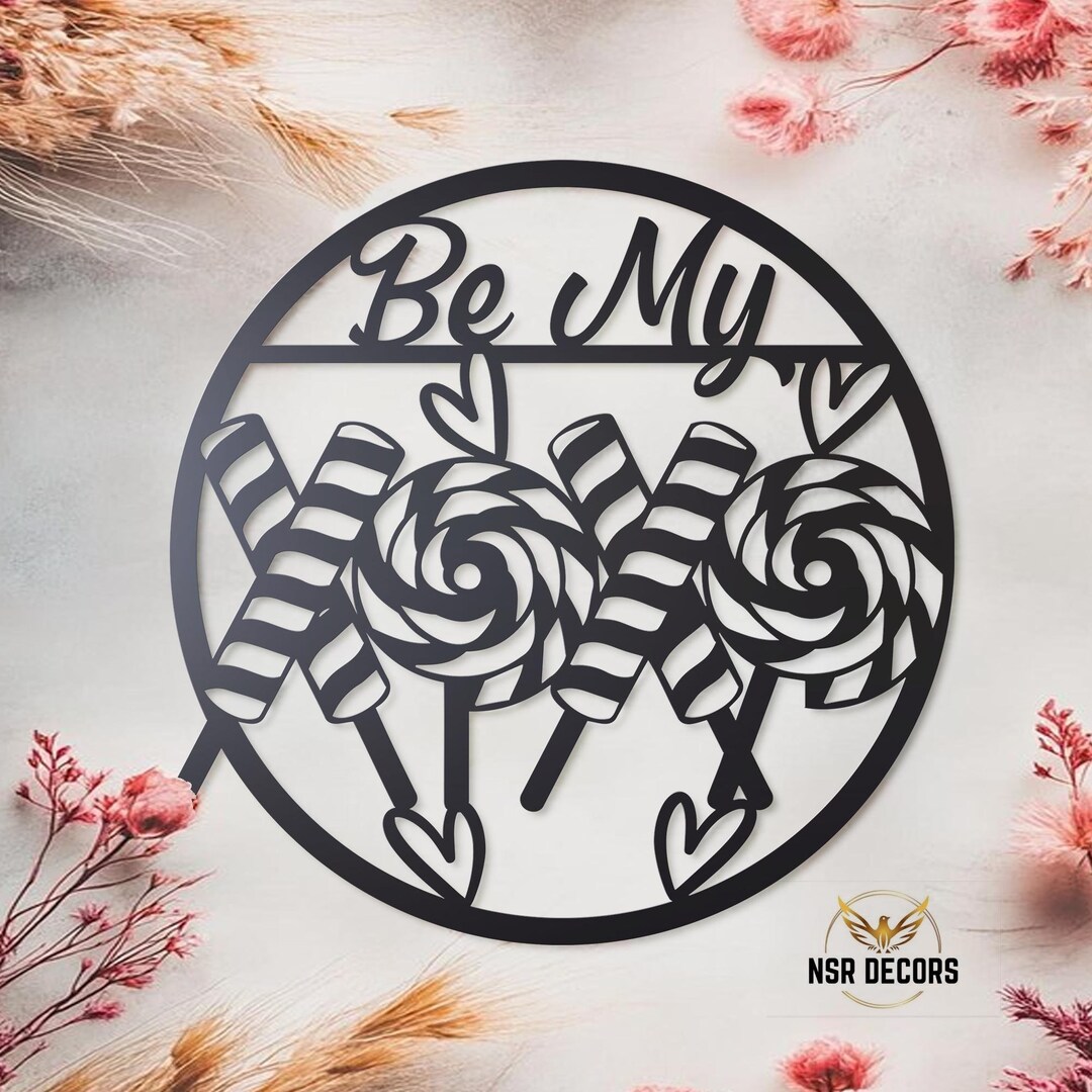 Be My Xoxo Metal Sign: Valentine's Day Wall Decor - Etsy