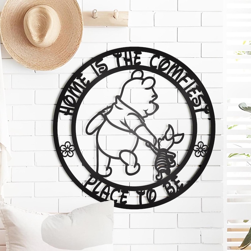 Winnie the Pooh Sign - Etsy