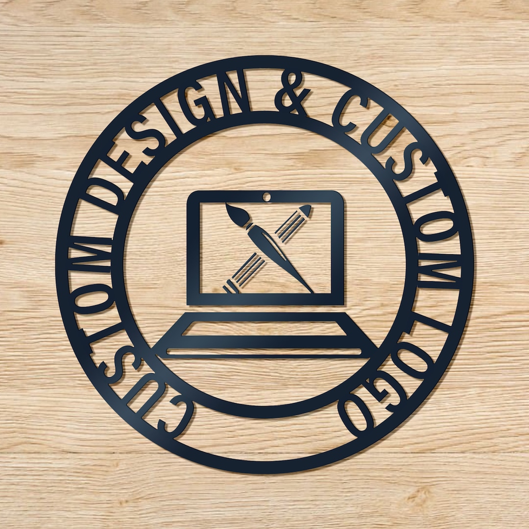 Custom Sign, Your Custom Text Metal Sign, Your Logo Here Sign, Metal ...