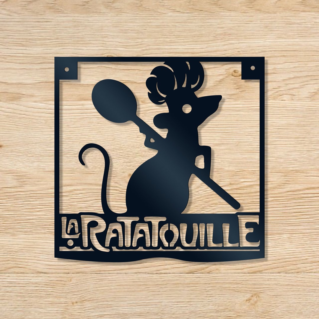 Metal La Ratatouille Sign, La Ratatouille Metal Sign, Ratatouille Metal ...
