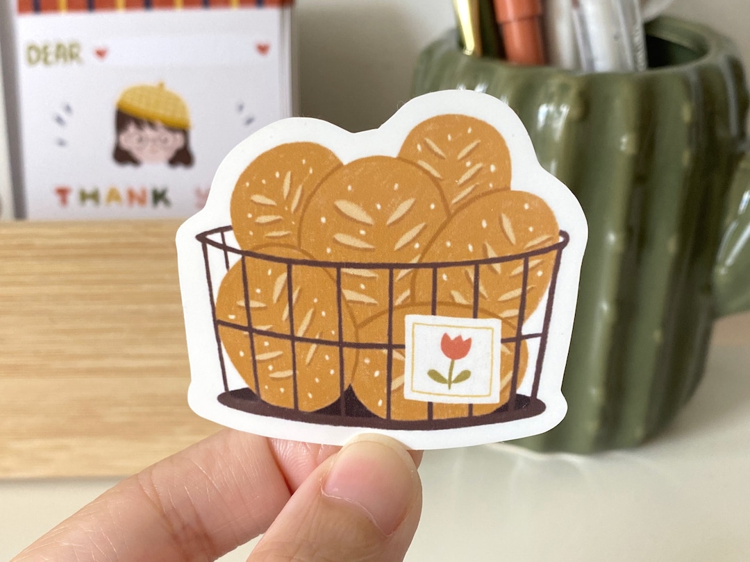 Bread Sticker - Breakfast Stickers - Bakery - Pastry Cafe - Bun - Food ...